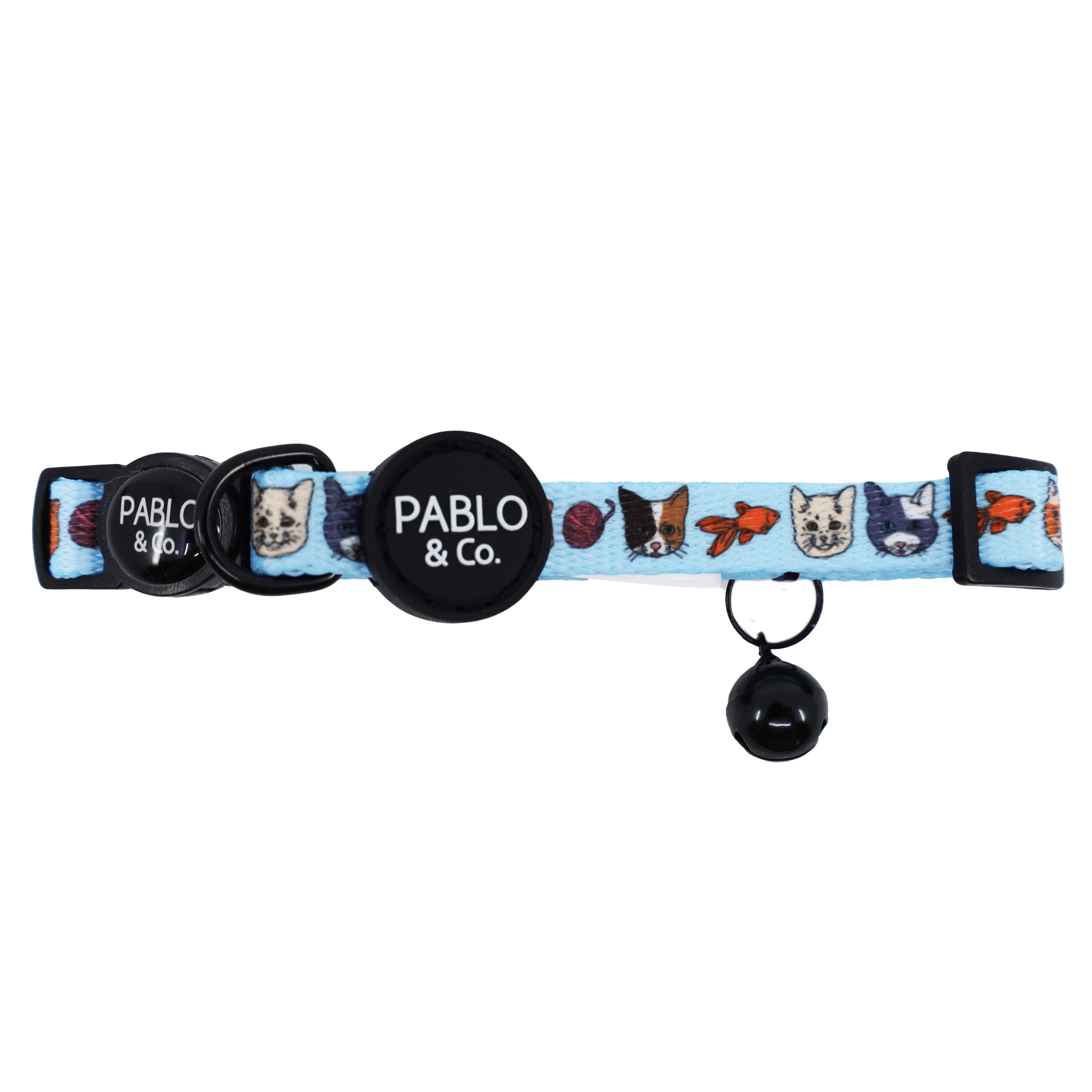 Meow Blue: Cat Collar – Pablo & Co. Boutique