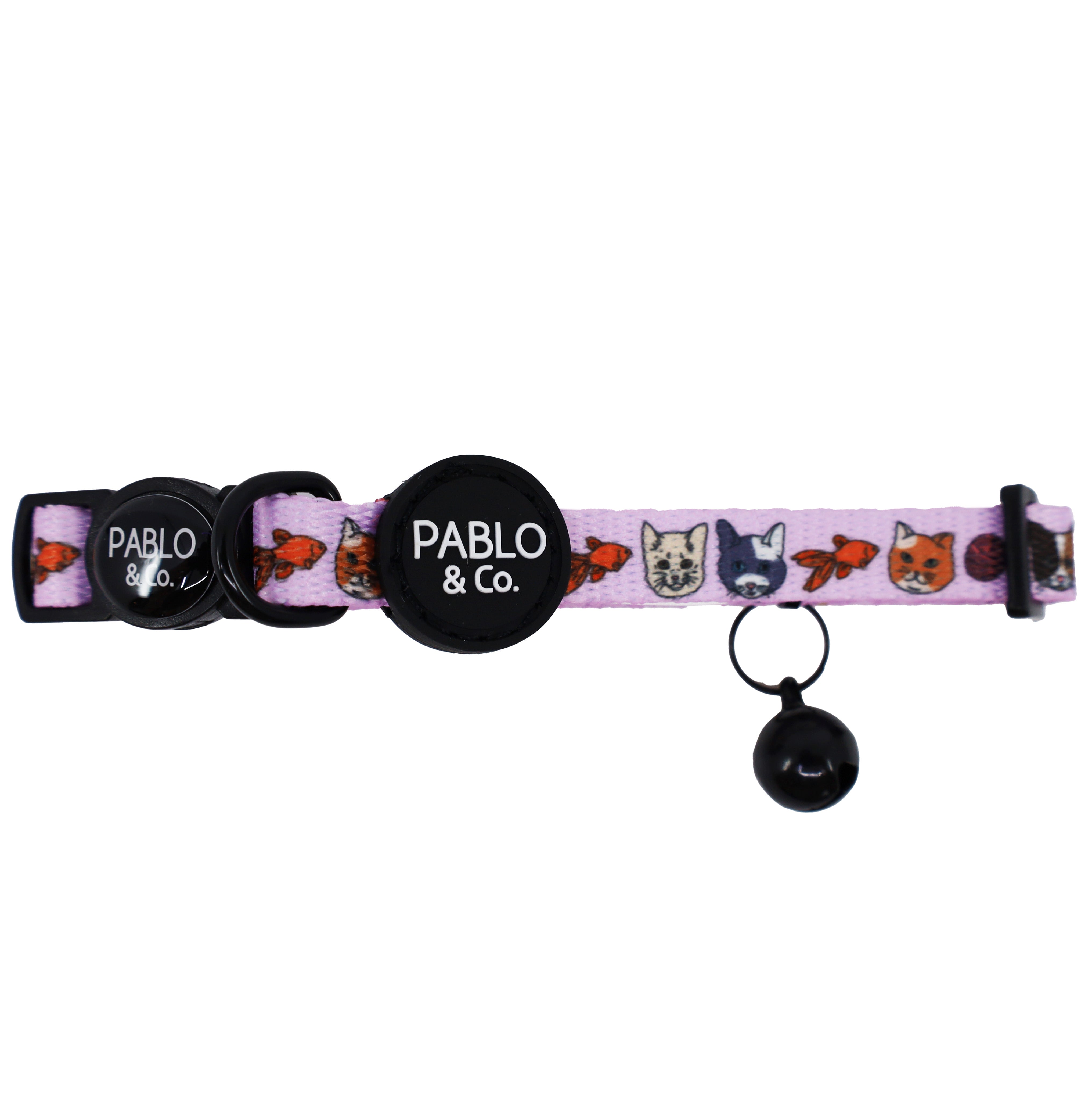 Meow Purple: Cat Collar – Pablo & Co. Boutique