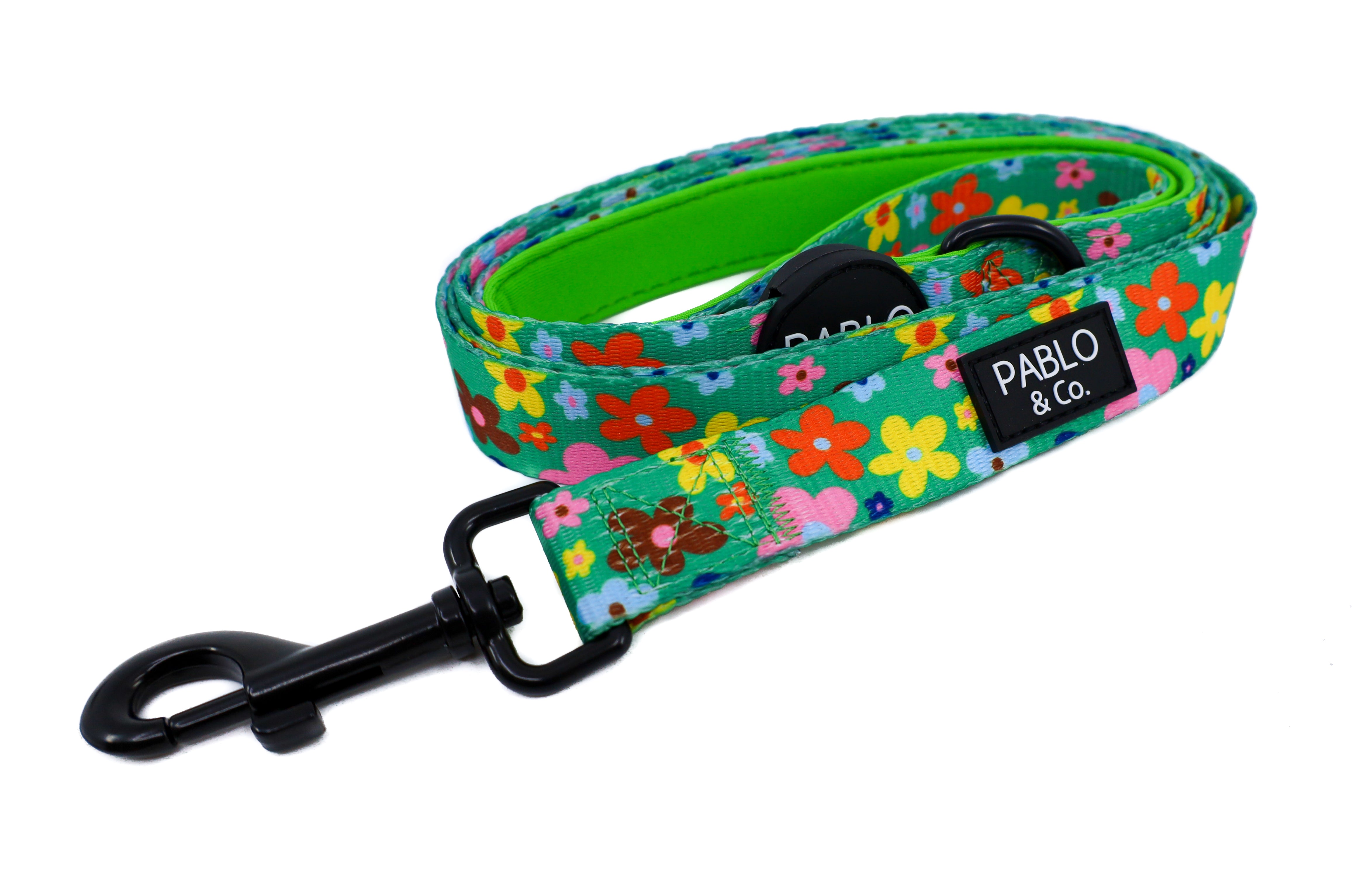 Funky Flowers: Dog Leash – Pablo & Co. Boutique