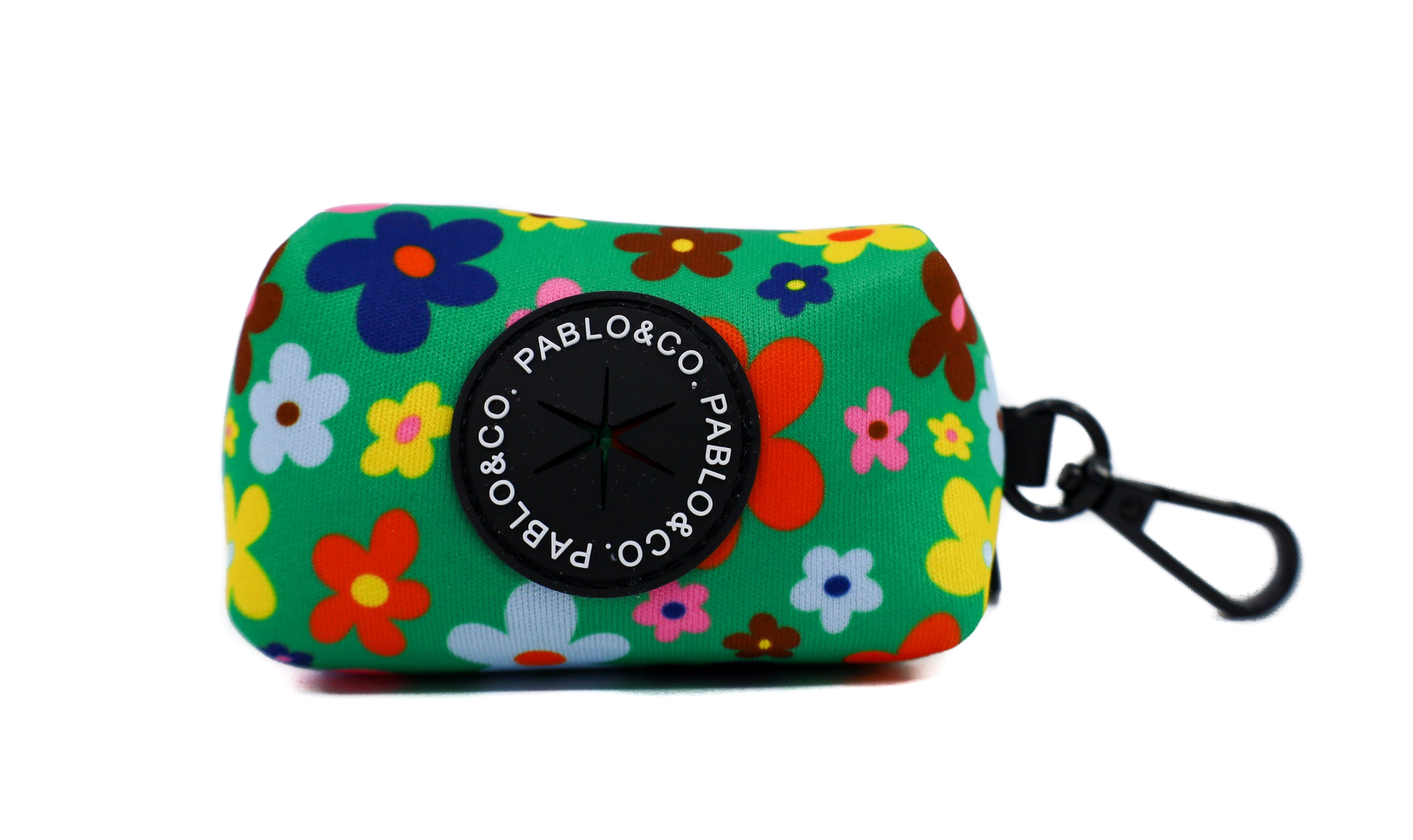 Funky Flowers - Poop Bag Holder – Pablo & Co. Boutique
